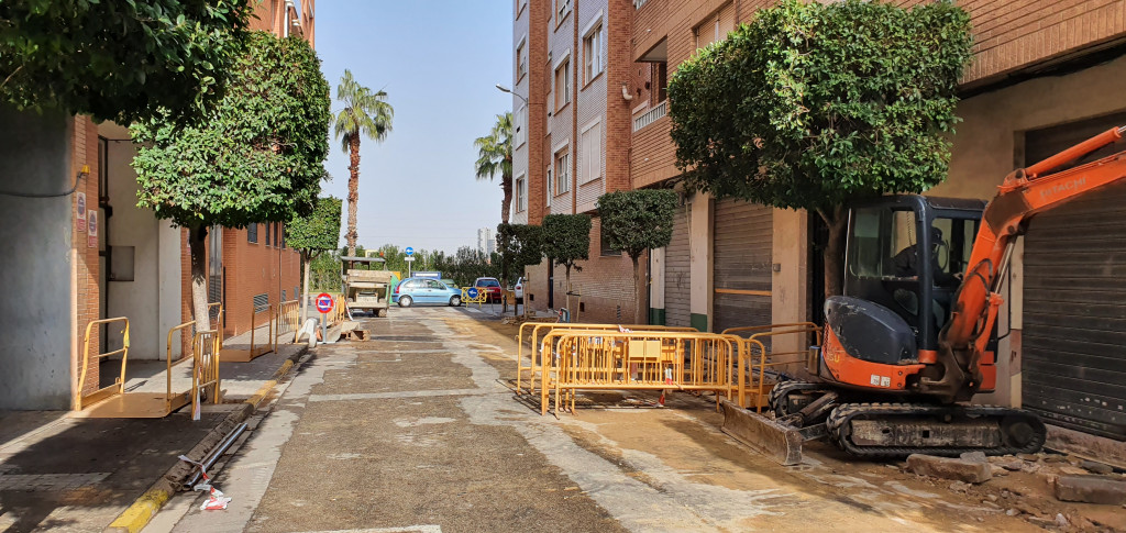 Benetússer continúa mejorando la accesibilidad en las calles Mariano ...