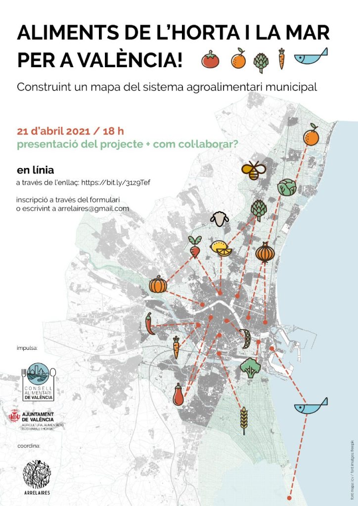 Un mapa online situará los puntos de venta en Valencia de alimentos de ...
